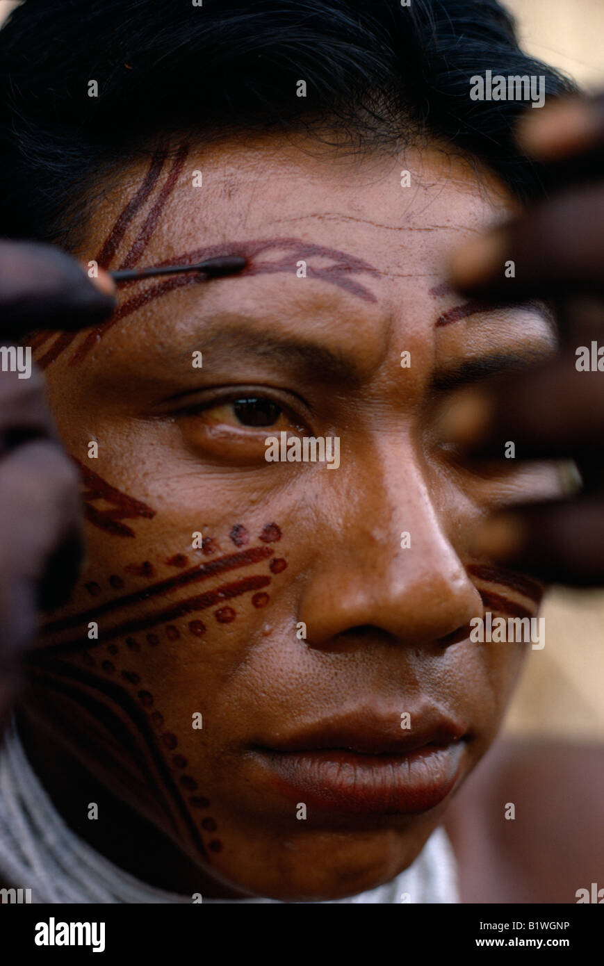 Amazon body paint hi-res stock photography and images - Alamy