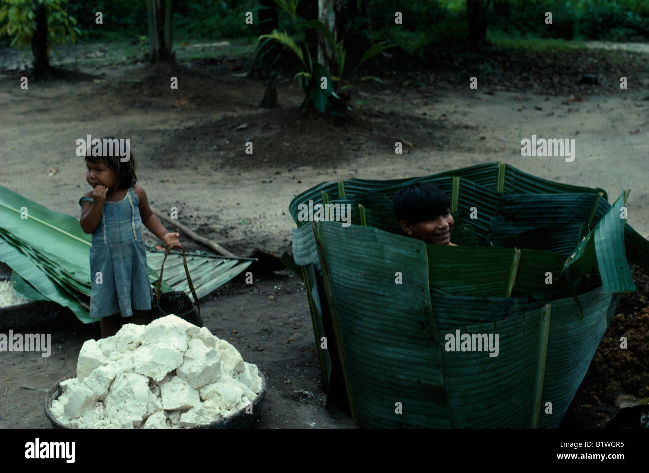 COLOMBIA North West Amazon Tukano Indigenous People Stock Photo - Alamy