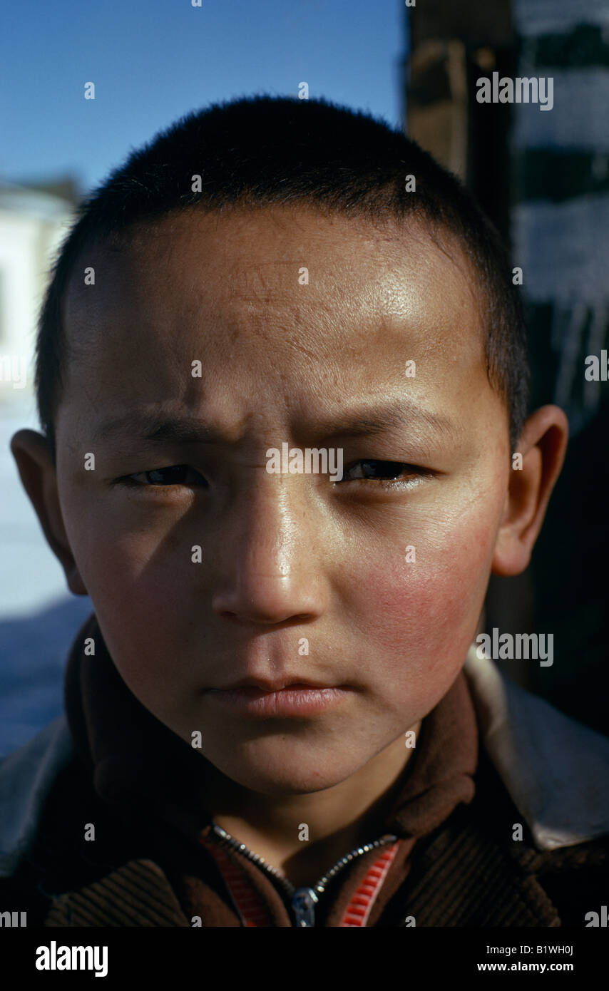 MONGOLIA Altai town Stock Photo - Alamy