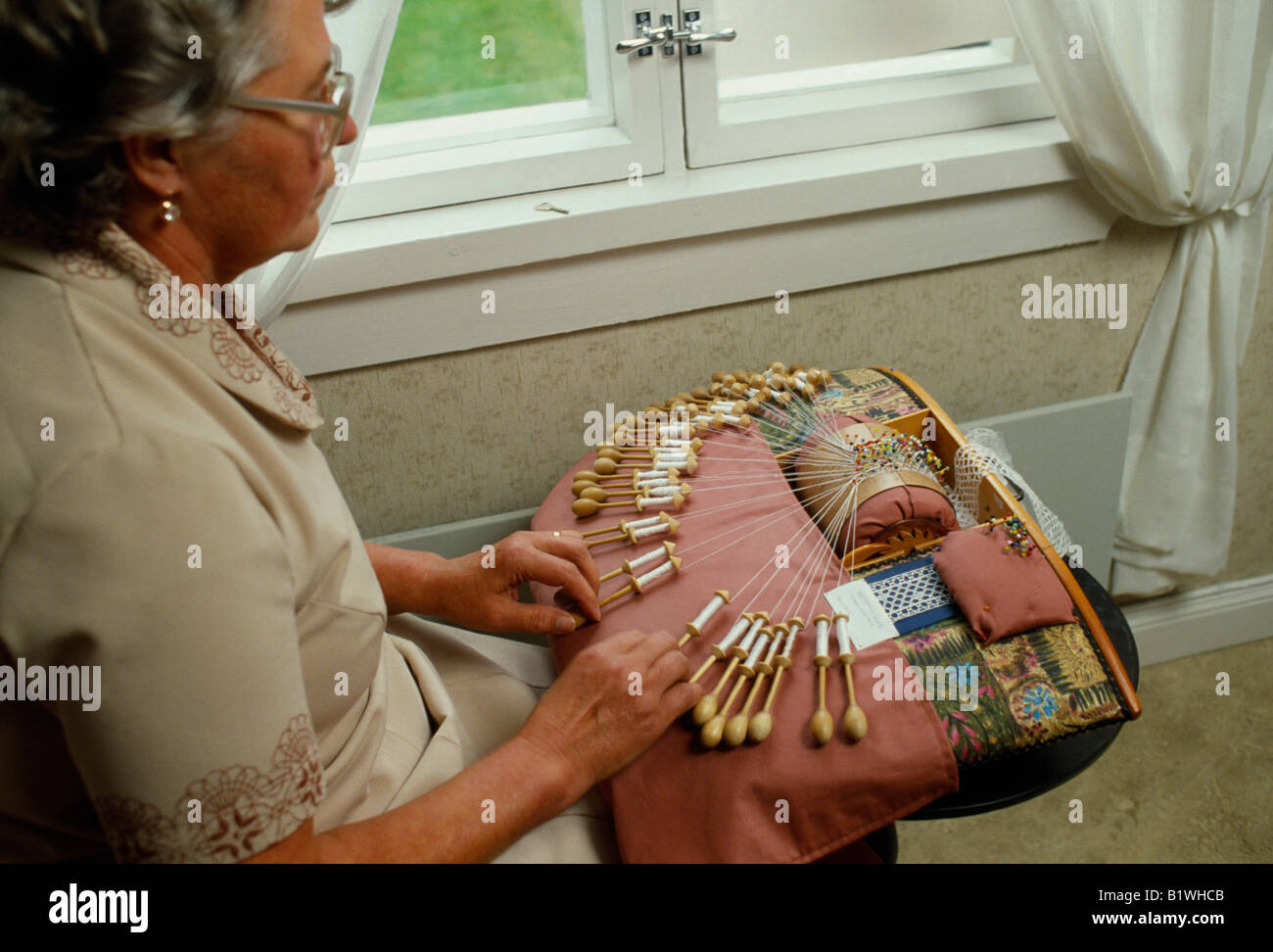 Scandinavian lace hi-res stock photography and images - Alamy