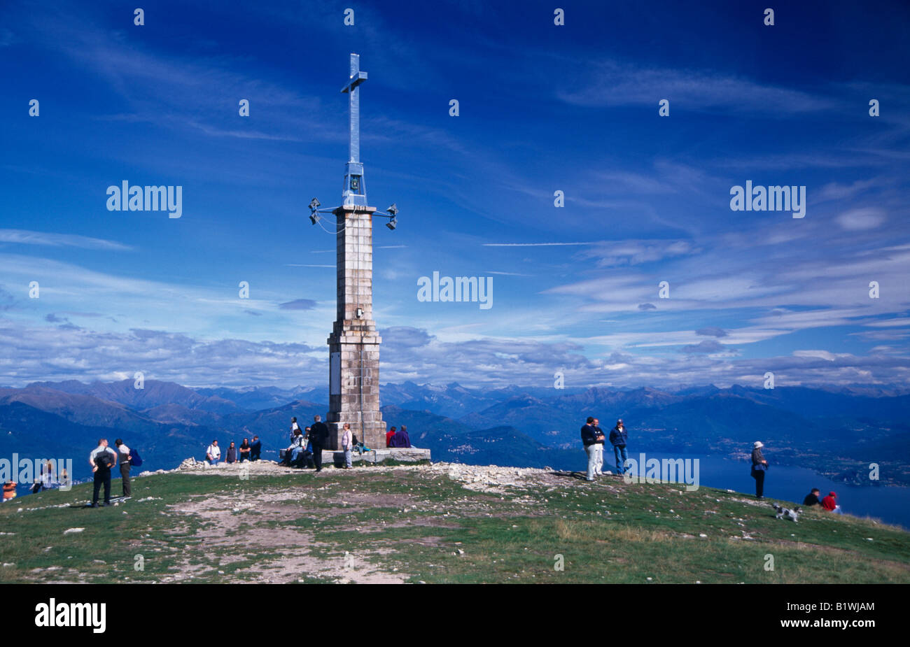 ITALY Piedmont Monte Mottarone Stock Photo - Alamy