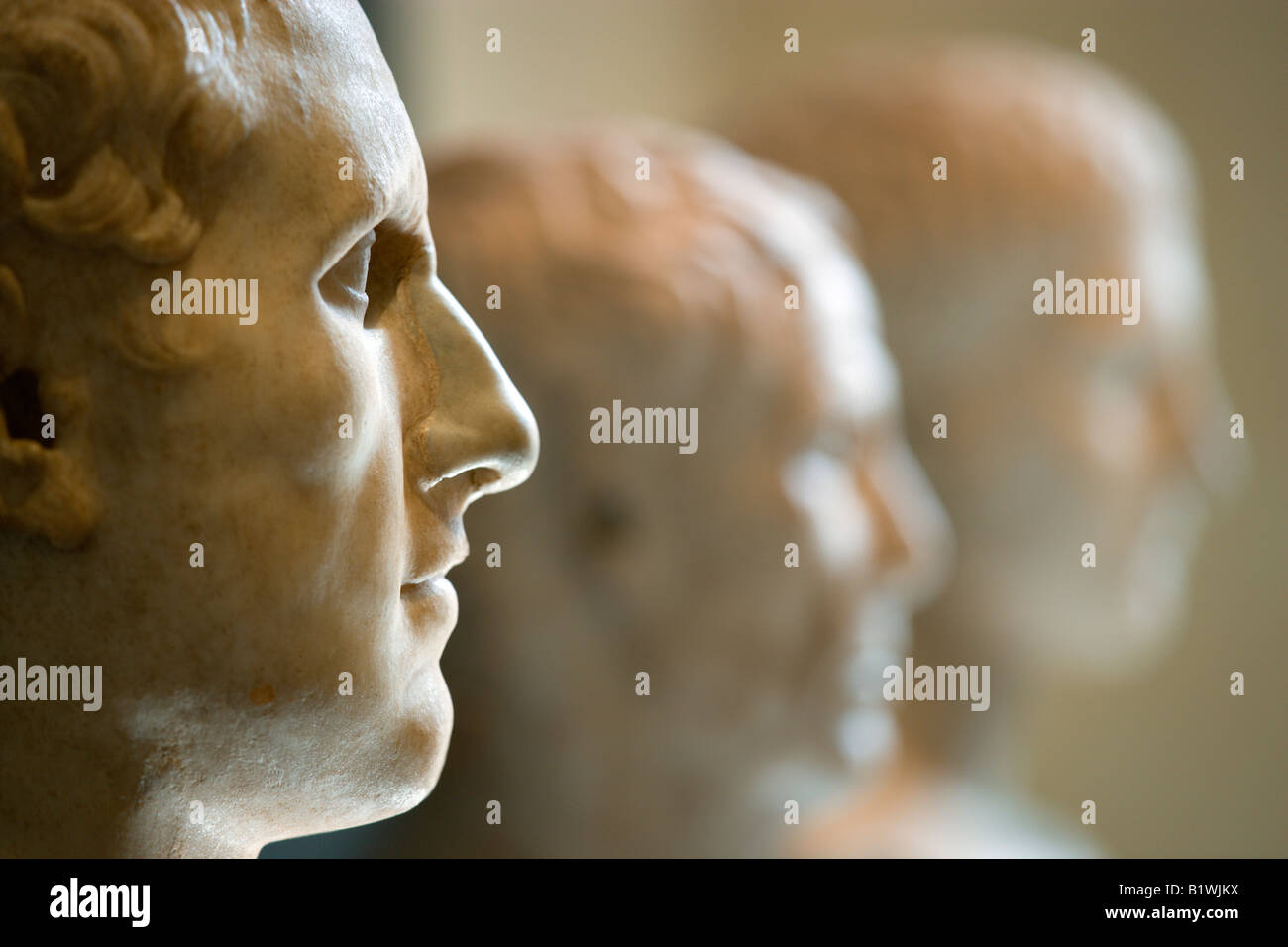 ITALY Lazio Rome Capitoline Museum in Palazzo dei Conservatori portrait ...