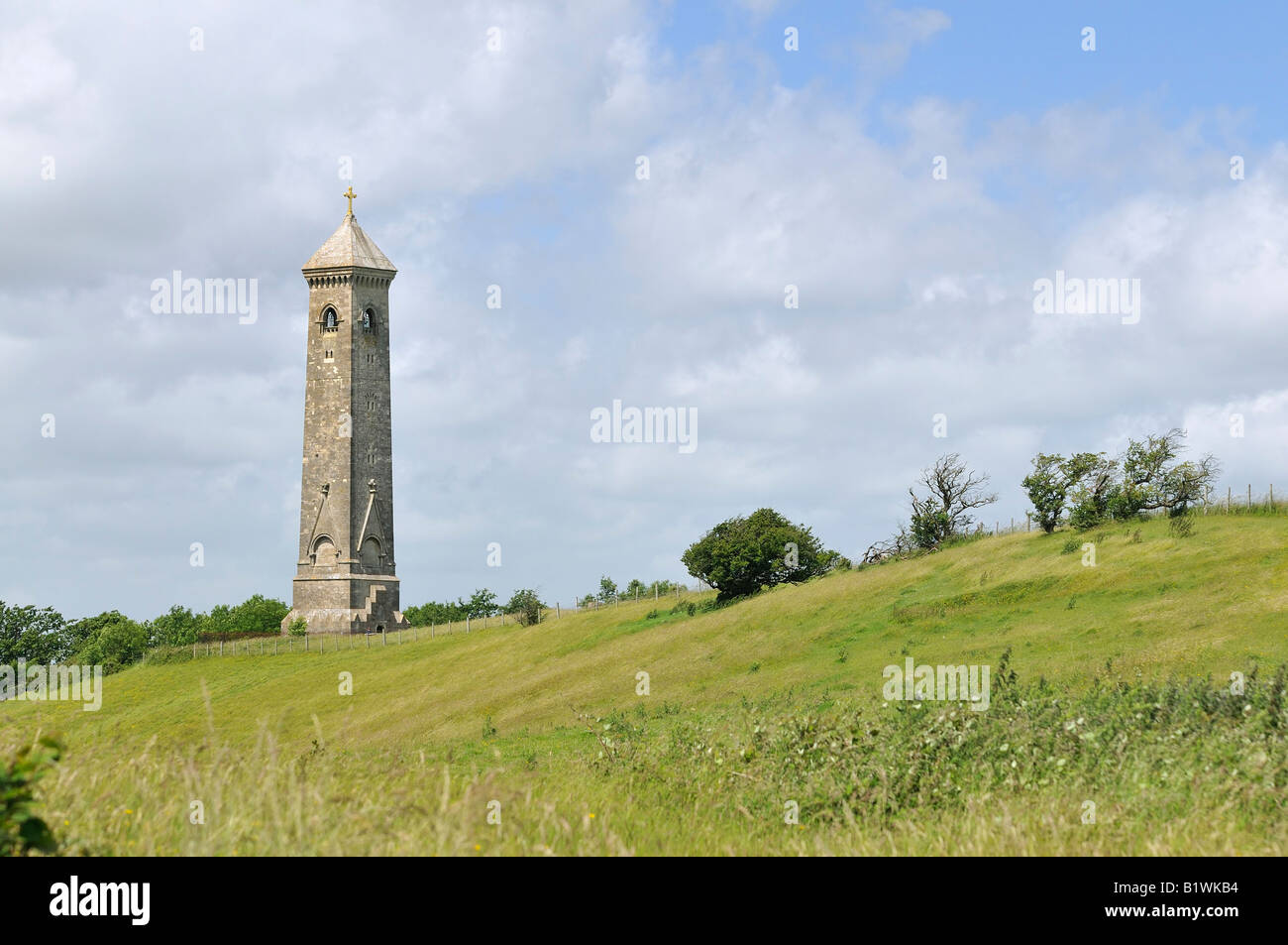 Tyndale Monument North Nibley Gloucestershire Stock Photo - Alamy