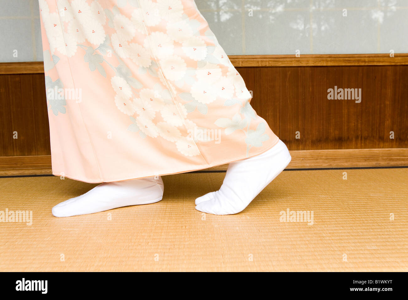 Feet of Japanese woman Stock Photo - Alamy