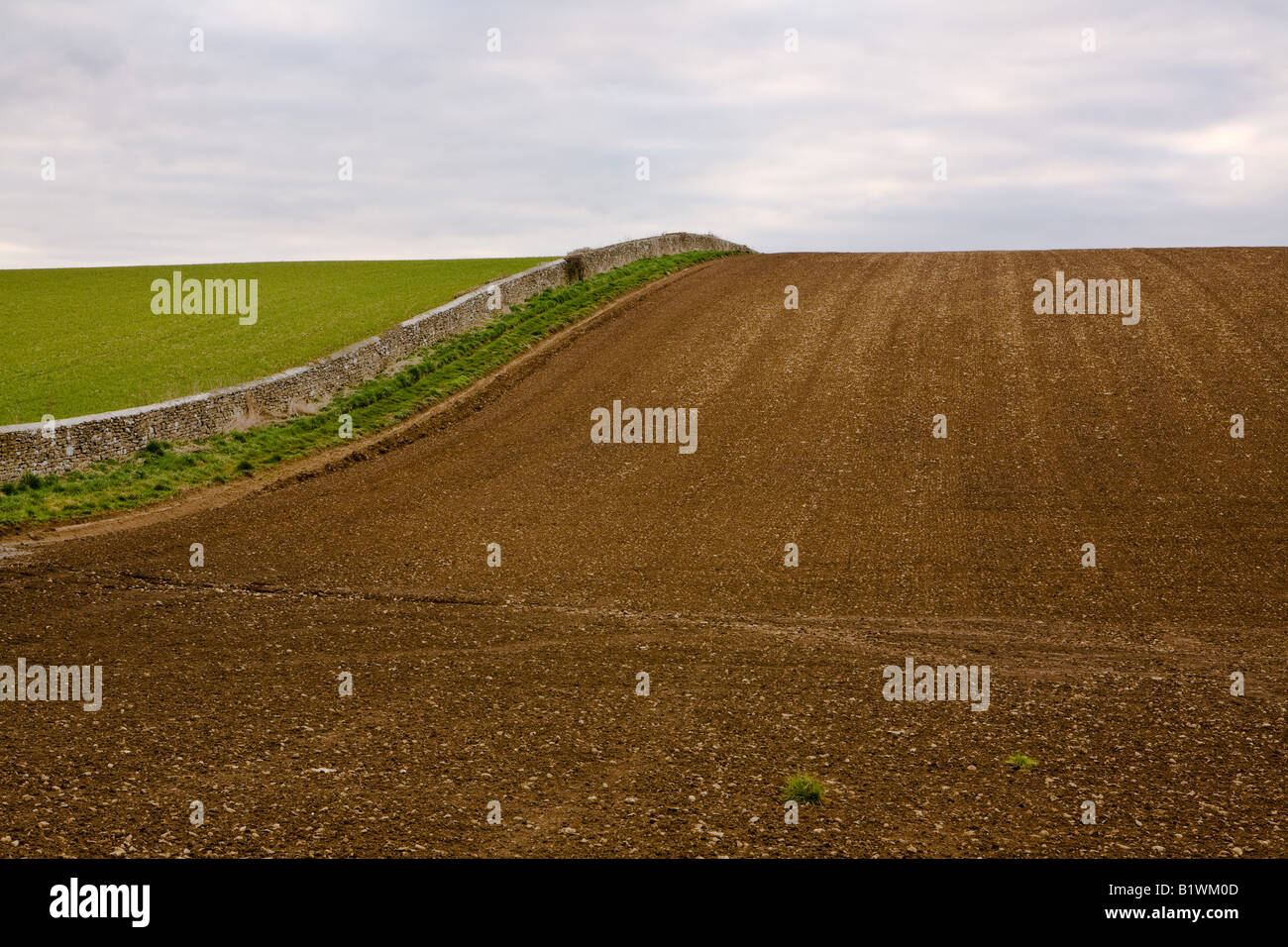 Wet ploughed field uk hi-res stock photography and images - Alamy