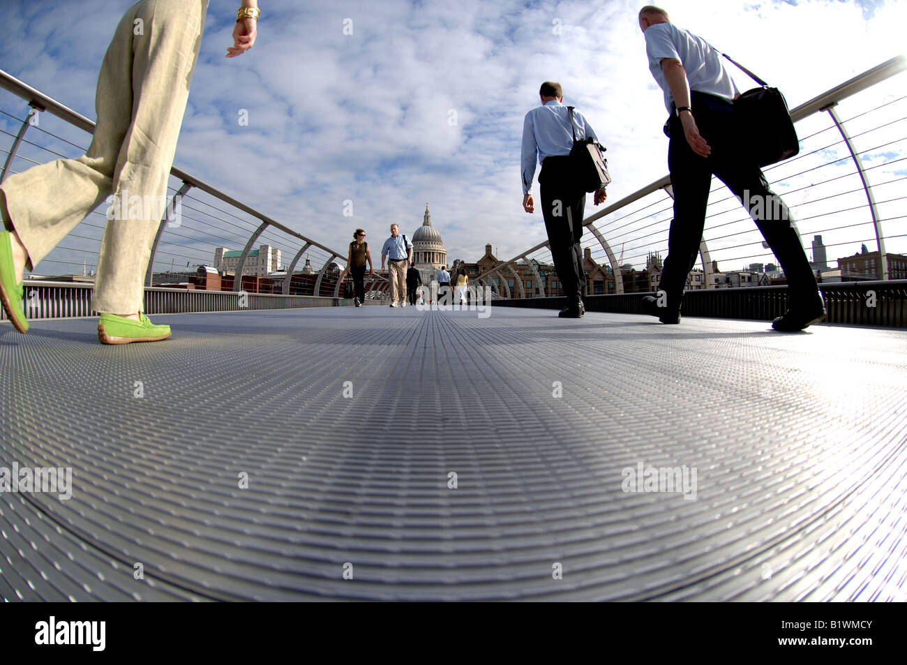 commuters walking to work Stock Photo - Alamy