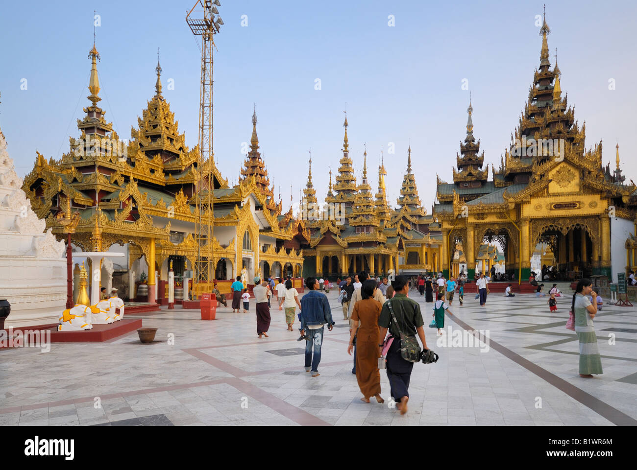 SHWEDAGON PAGODA one of the most famous buildings in Myanmar and Asia ...