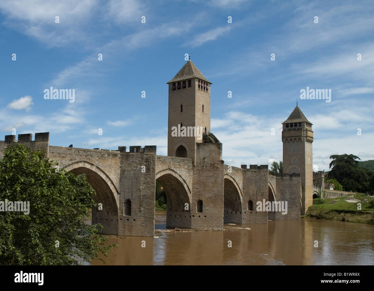 Pont Valentre, Cahors, France Stock Photo - Alamy
