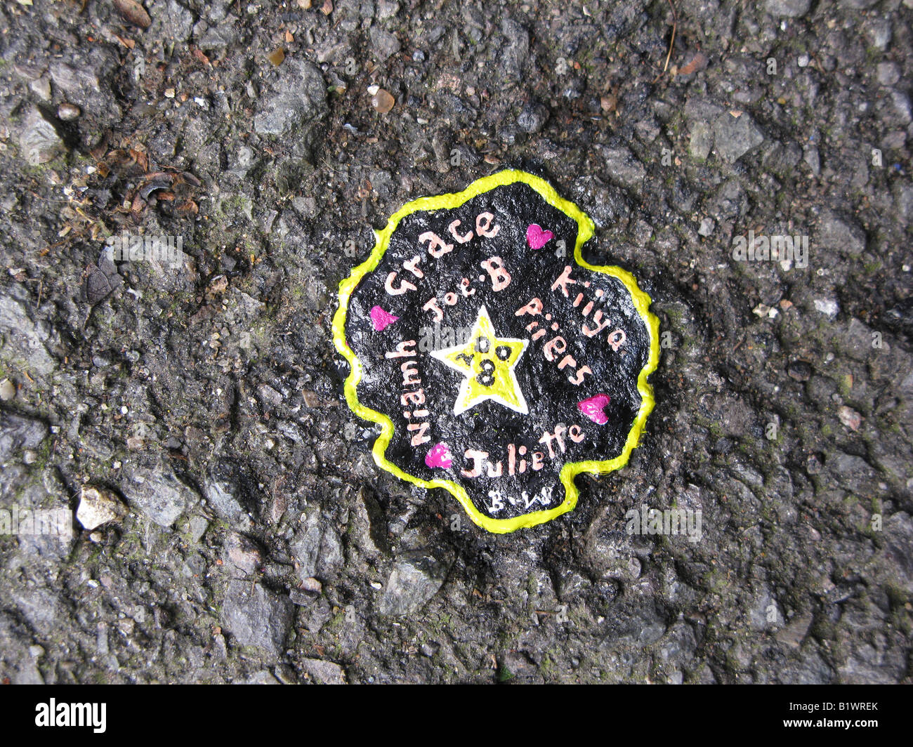 Bubble Gum Art by Artist Ben Wilson Stock Photo - Alamy