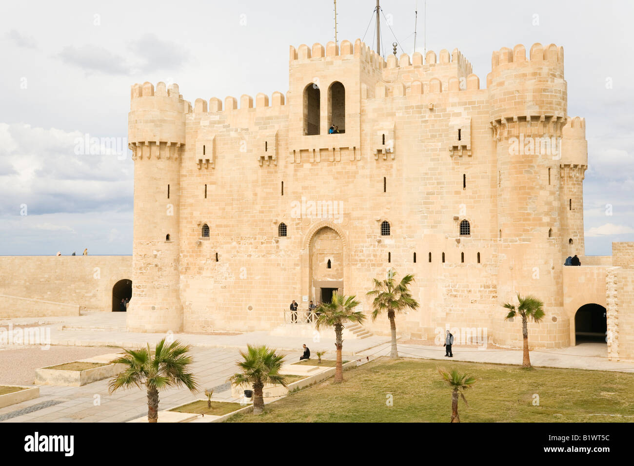 ALEXANDRIA EGYPT AFRICA Fort Qaitbey Stock Photo - Alamy