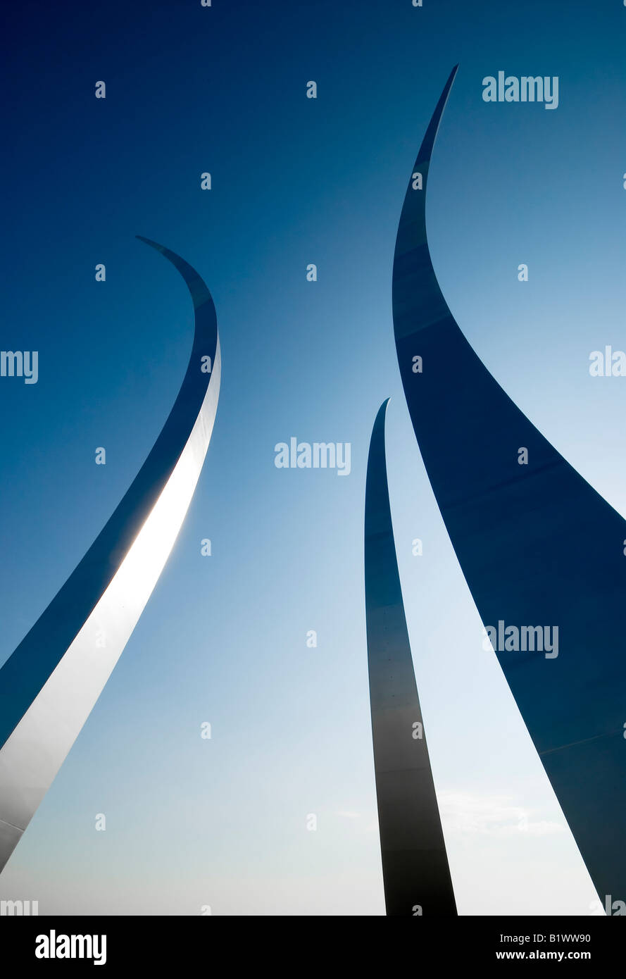 Air Force Memorial Spires Arlington Virginia // ARLINGTON, Virginia ...