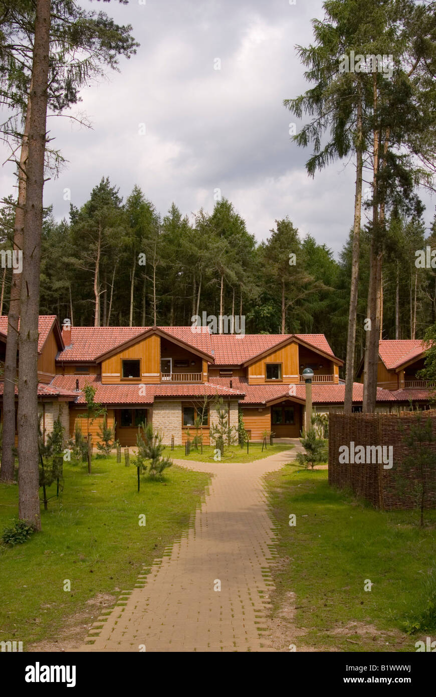 Executive Woodland Lodge Villas At Center Parcs at Elveden near ...