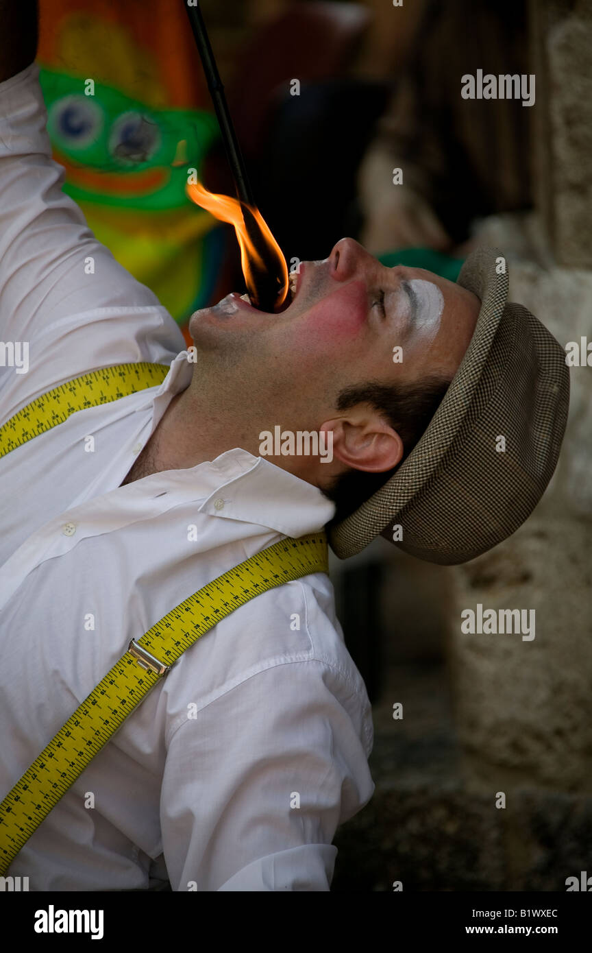 Fire eating circus hi-res stock photography and images - Alamy