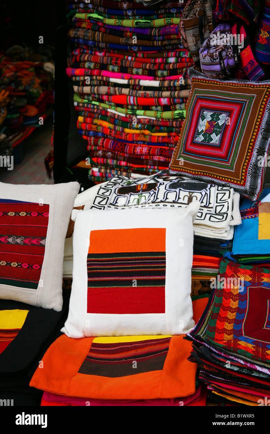 Crafts for sale in La Paz, Bolivia Stock Photo - Alamy