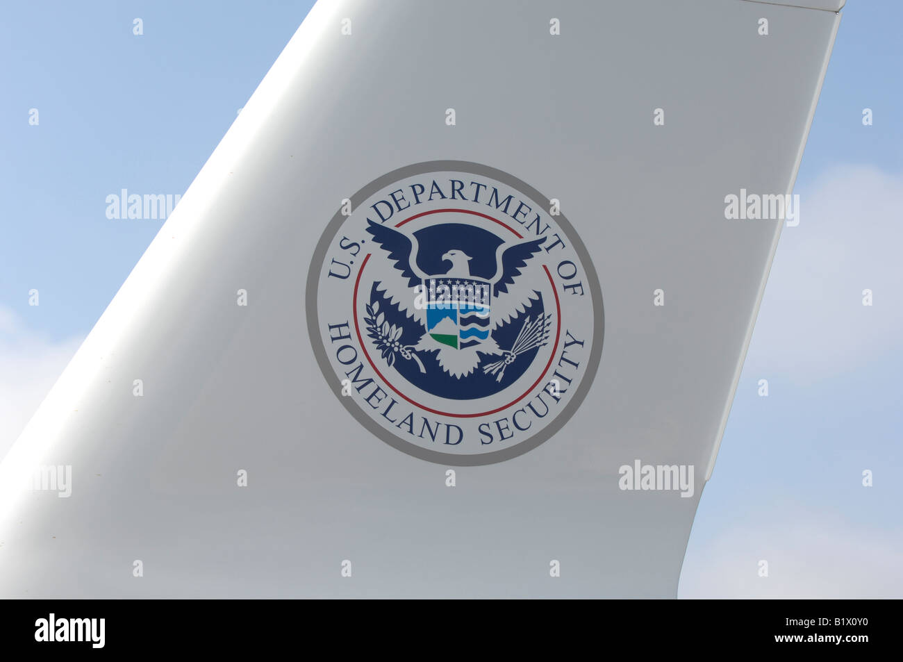 US Customs and Border Protection Vehicle insignia Stock Photo - Alamy