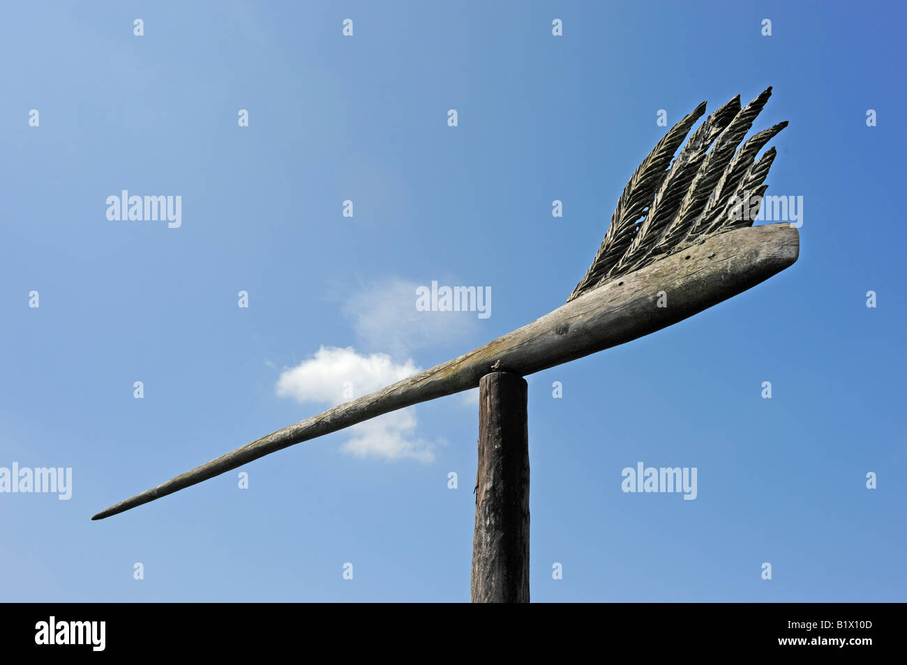 "Wind Thrust" (detail), 1996. Outdoor sculpture by Jony Easterby ...