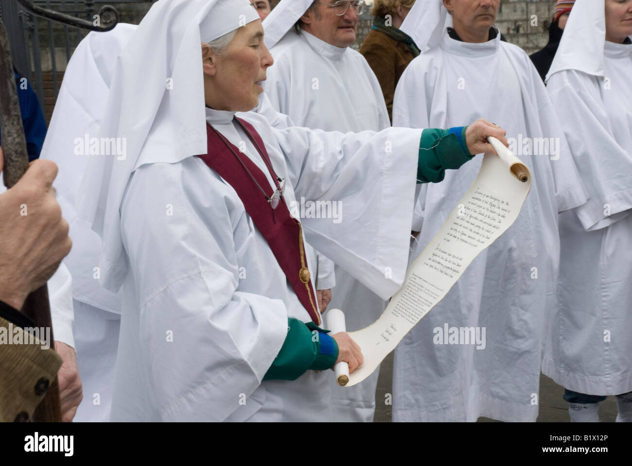 Order of druids hi-res stock photography and images - Alamy