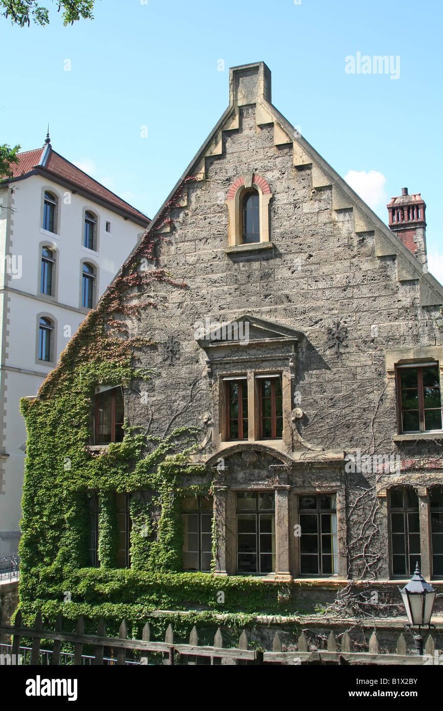 Traditional old house Geneva old quarter Switzerland Stock Photo - Alamy