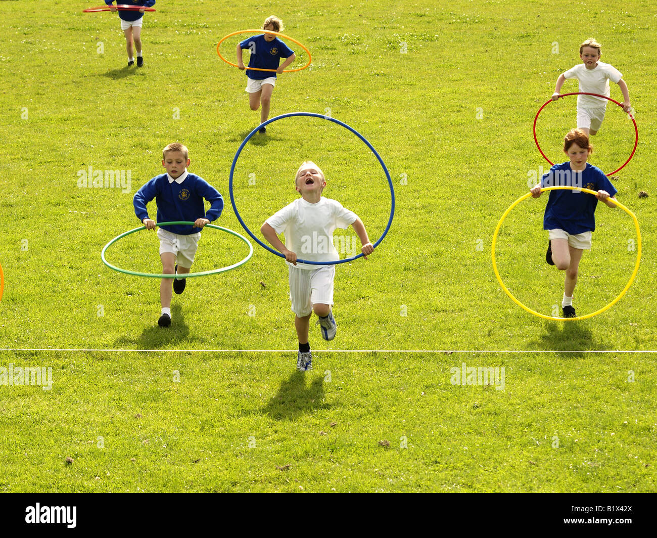 9 year old boy win race hi-res stock photography and images - Alamy