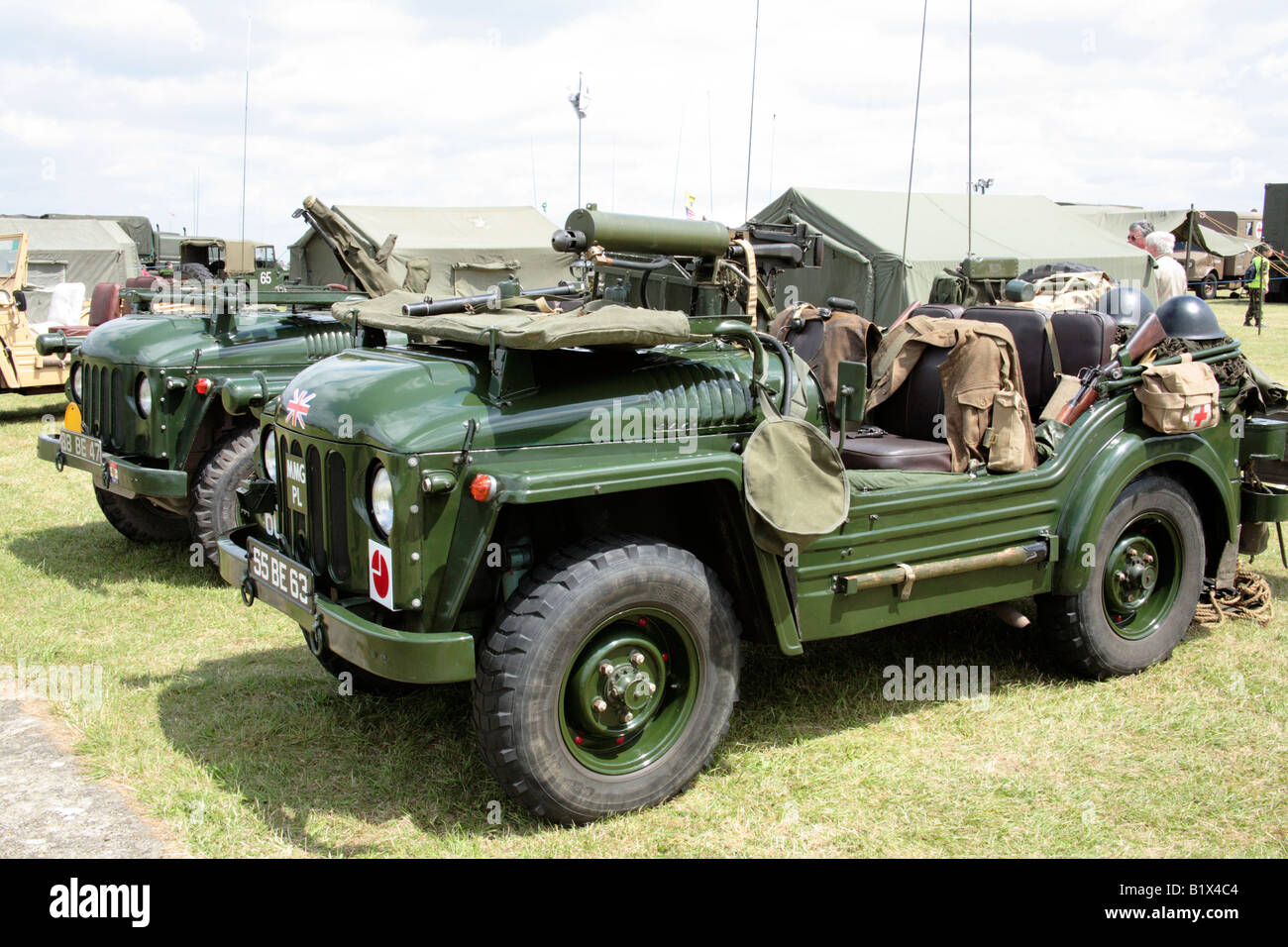 Austin Champs light military vehicle Stock Photo - Alamy