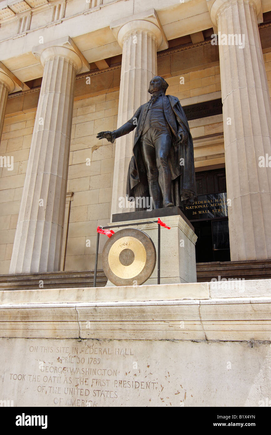 Statue of George Washington - Federal Hall National Memorial, New York ...