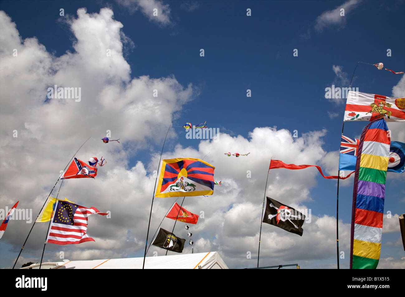 Flags and Banners Stock Photo - Alamy