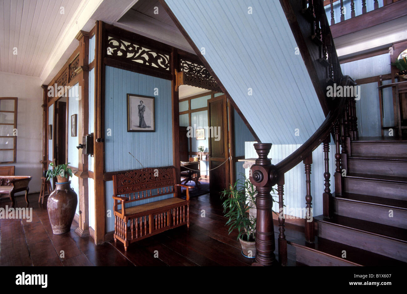 philippines negros occidental balay negrense house interior silay Stock ...