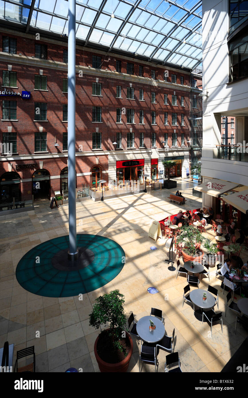 Interior of The Light mall complex, The Headrow, Leeds, West Yorkshire ...