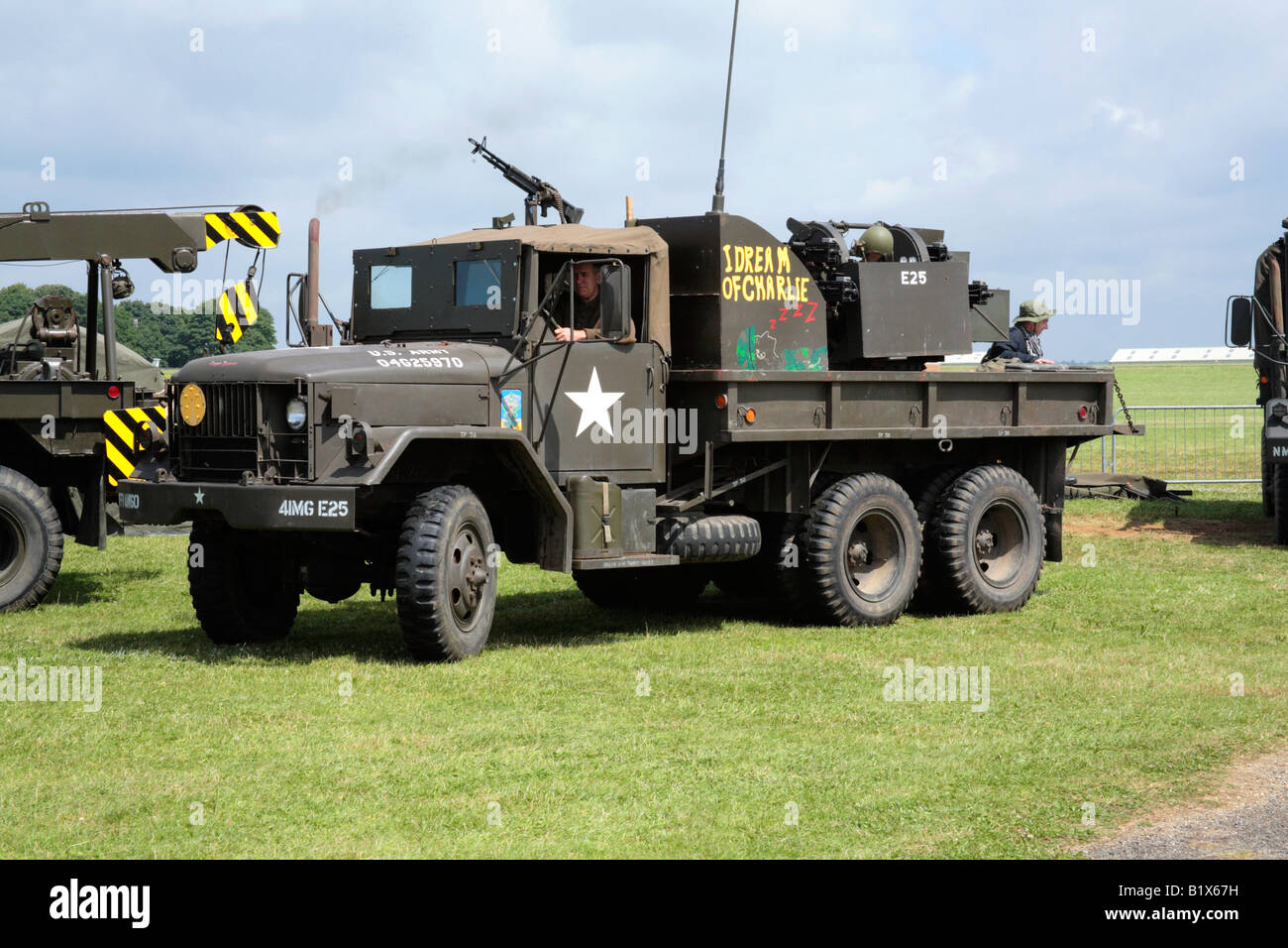 International M62 truck anti-aircraft gun equipped Stock Photo - Alamy