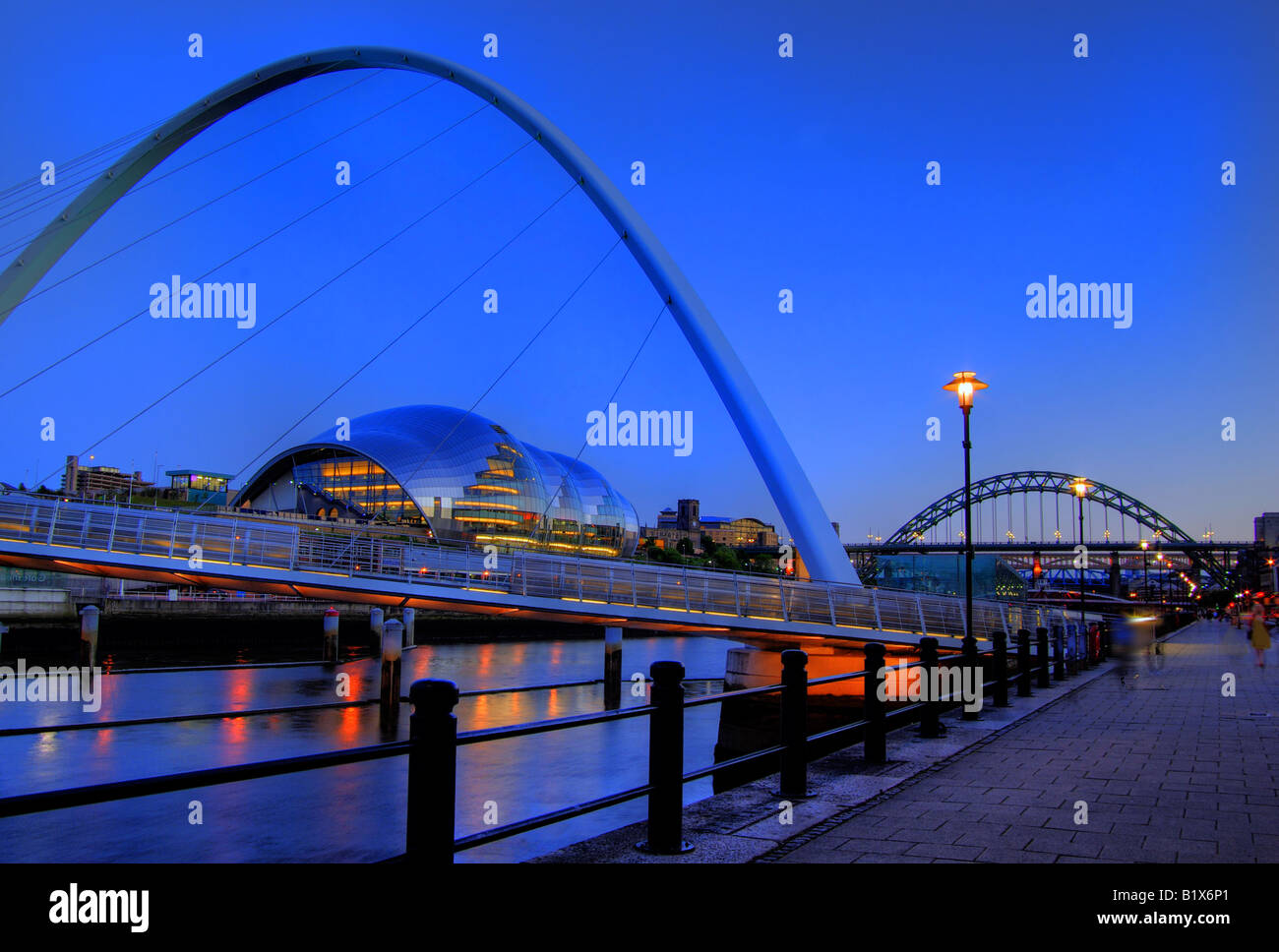 Millenium Bridge Newcastle upon Tyne, Gateshead, Tyne & Wear. Also ...