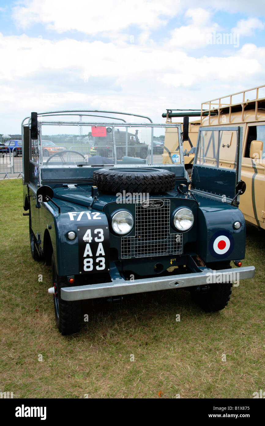 RAF series 1 Land Rover military vehicle "Royal Air Force Stock Photo ...