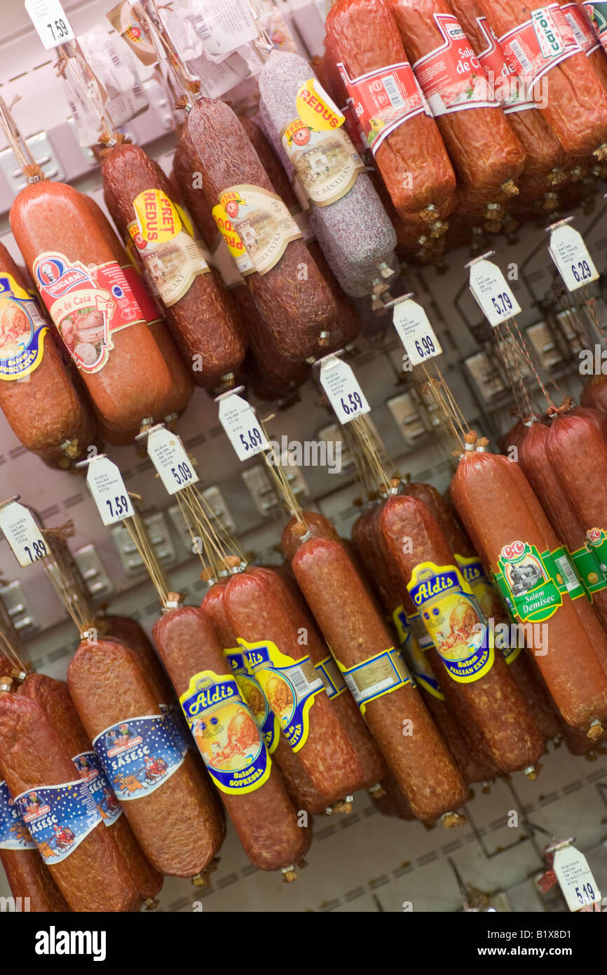 Salami selection hi-res stock photography and images - Alamy