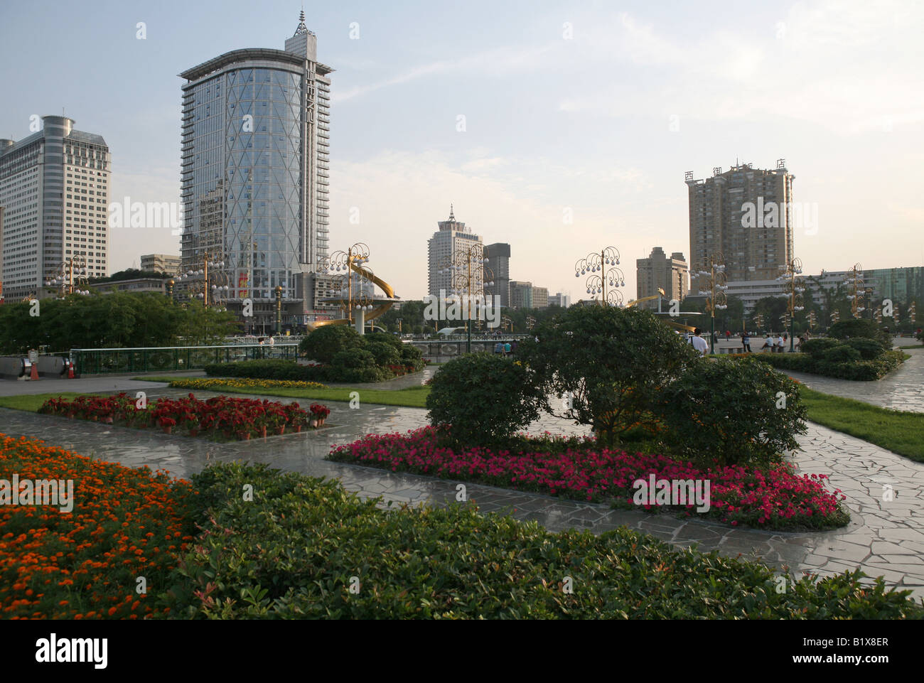 Tianfu Square, Chengdu, China Stock Photo - Alamy