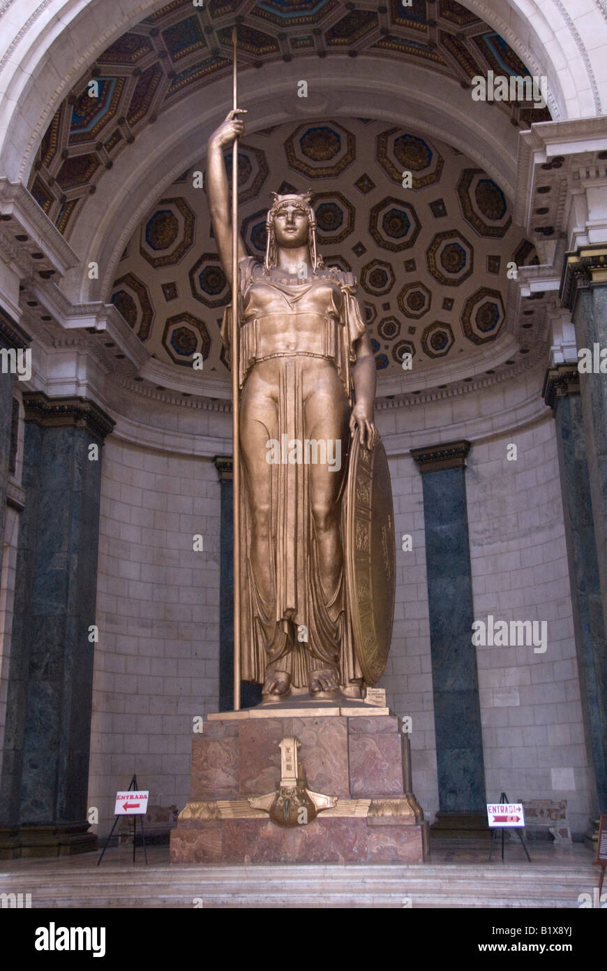 Cuba La Havana El Capitolio inside Stock Photo - Alamy