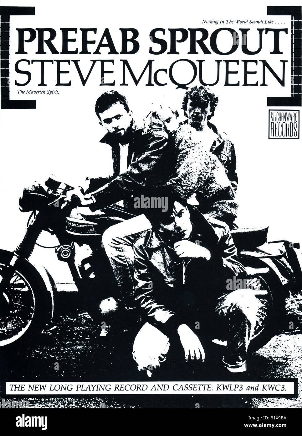 1980s 1985 advertisement from Kitchenware Records new album Steve ...