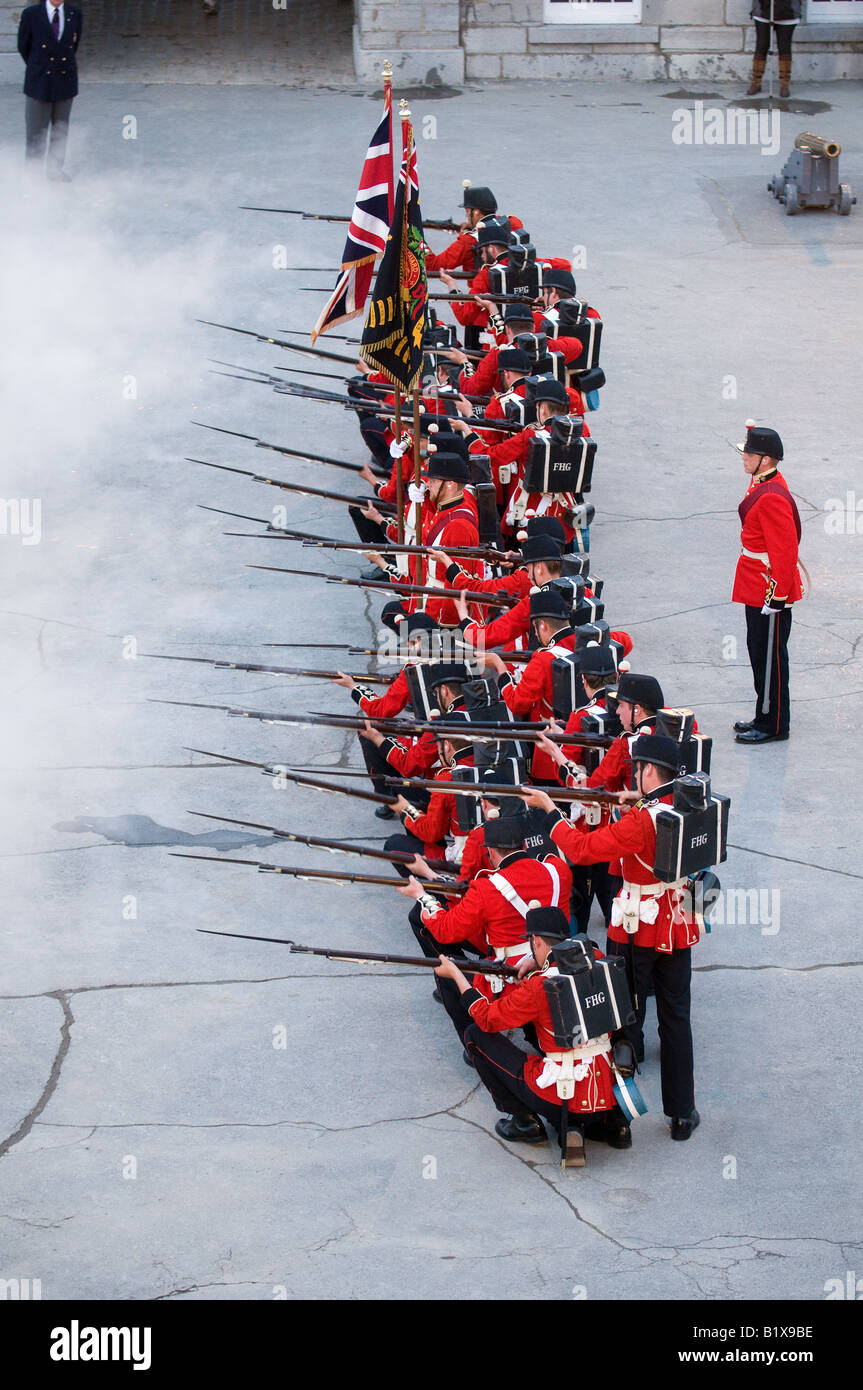 Fort Henry in Kingston, Ontario, Canada, is both a museum and a ...