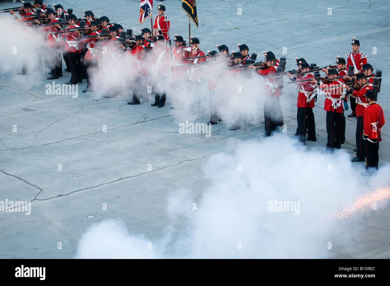 Fort Henry in Kingston, Ontario, Canada, is both a museum and a ...