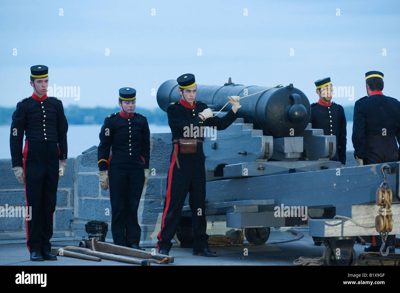 Fort Henry in Kingston, Ontario, Canada, is both a museum and a ...