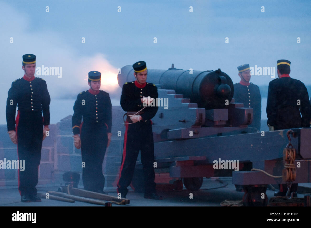 Fort Henry in Kingston, Ontario, Canada, is both a museum and a ...