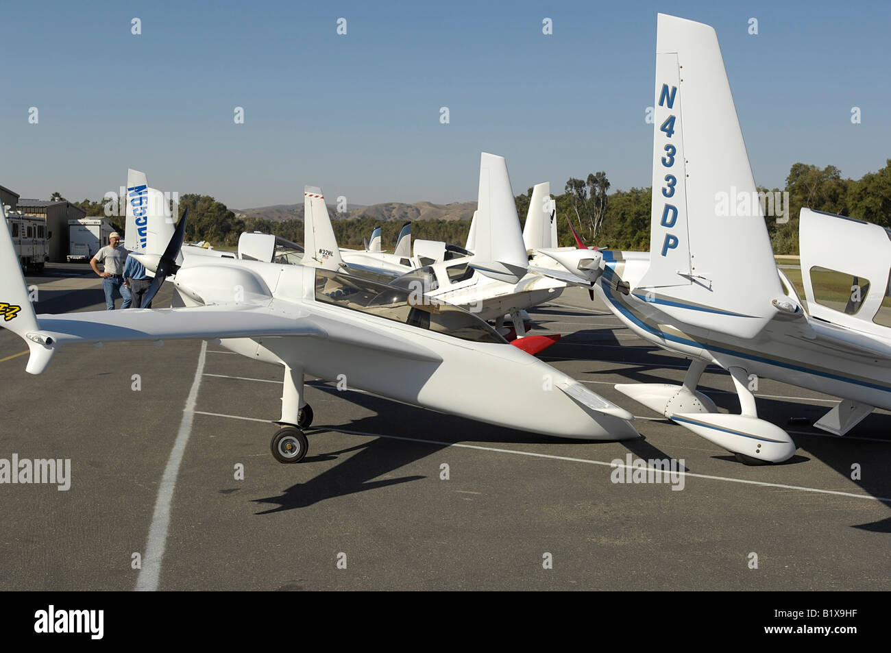 Pusher aircraft hi-res stock photography and images - Alamy