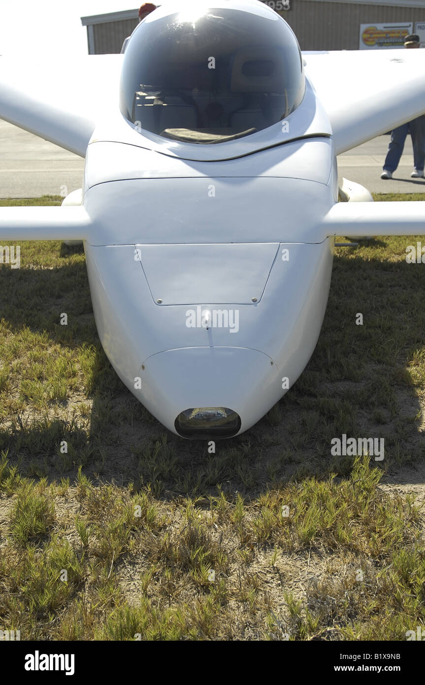 Nose of an experimental aircraft Stock Photo - Alamy