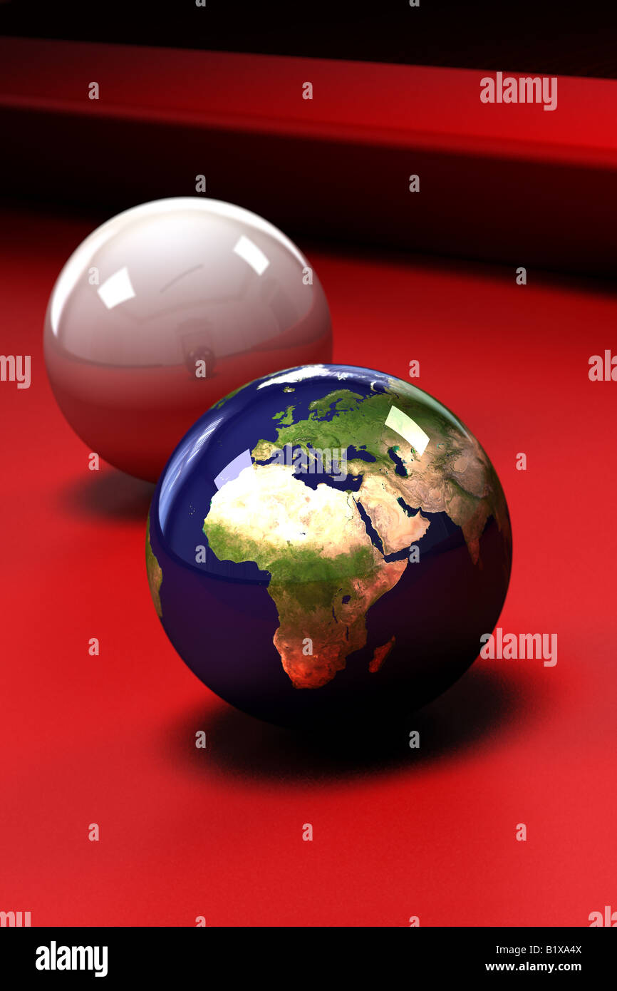 Earth at stake Stock Photo - Alamy