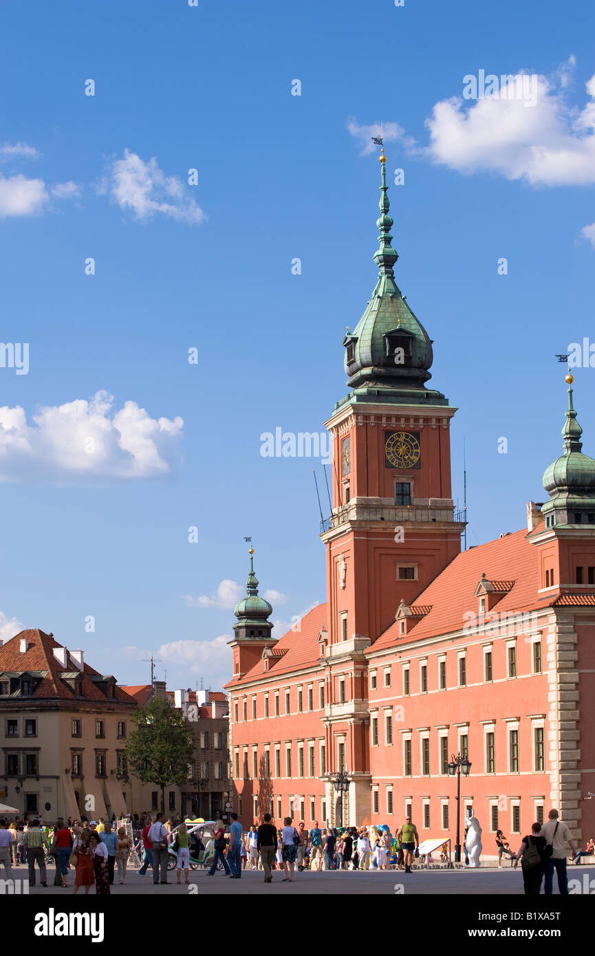 Royal Castle Old Town Warsaw Poland Stock Photo - Alamy