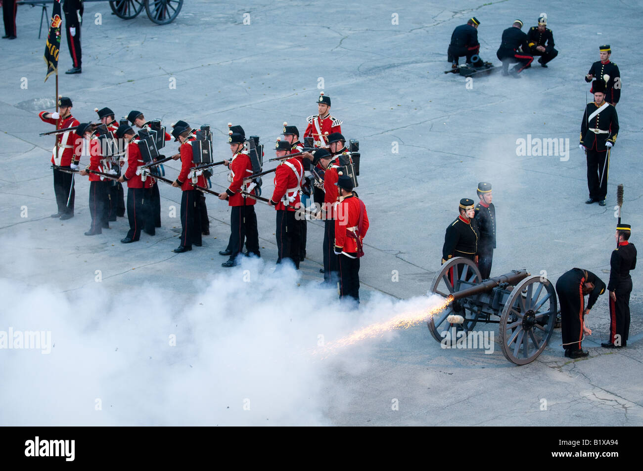 Fort Henry in Kingston, Ontario, Canada, is both a museum and a ...