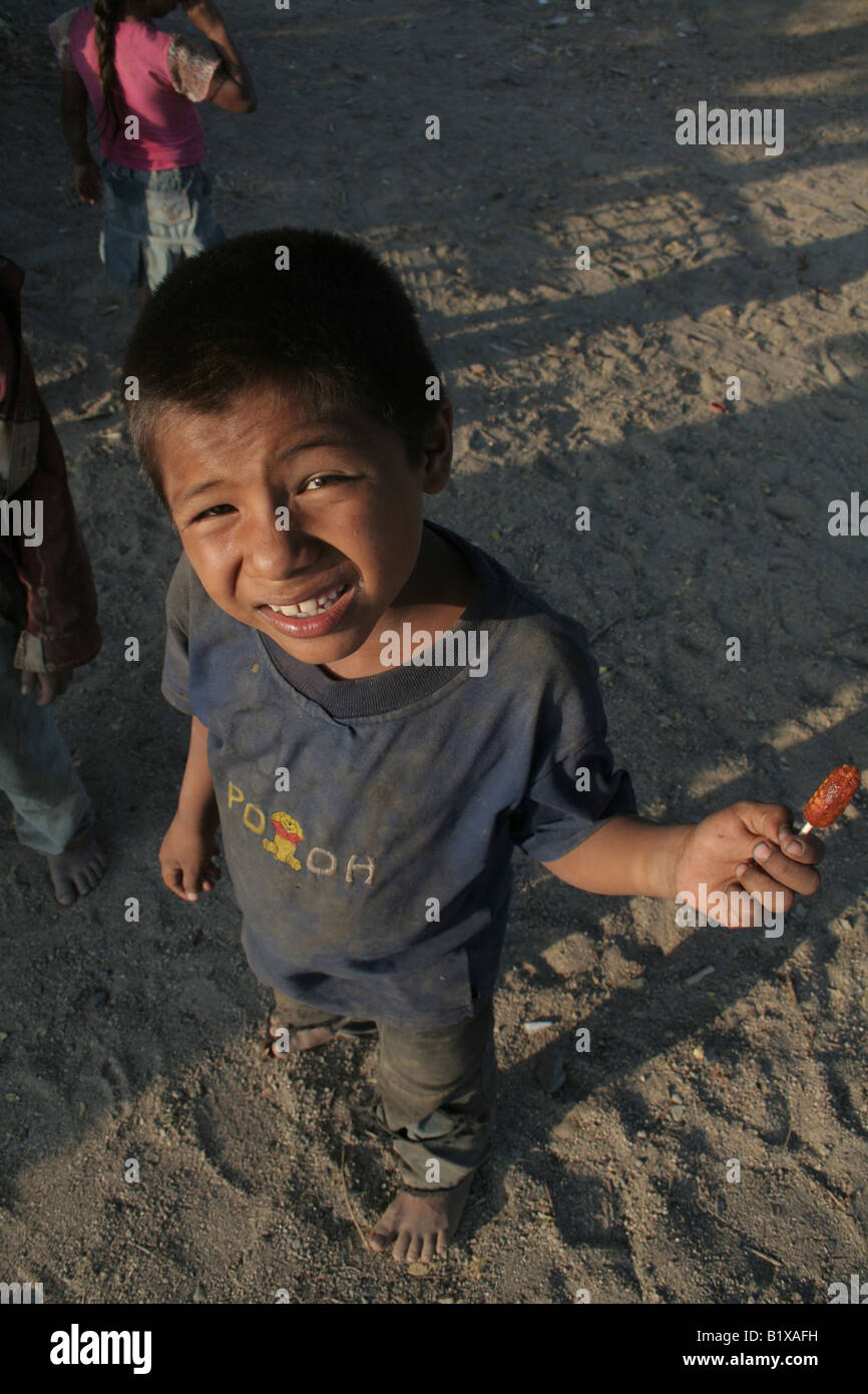 A dirty and hunger poverty stricken family Stock Photo - Alamy