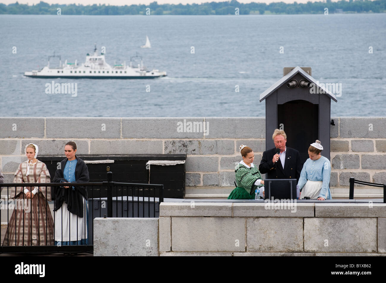 Fort Henry in Kingston, Ontario, Canada, is both a museum and a ...