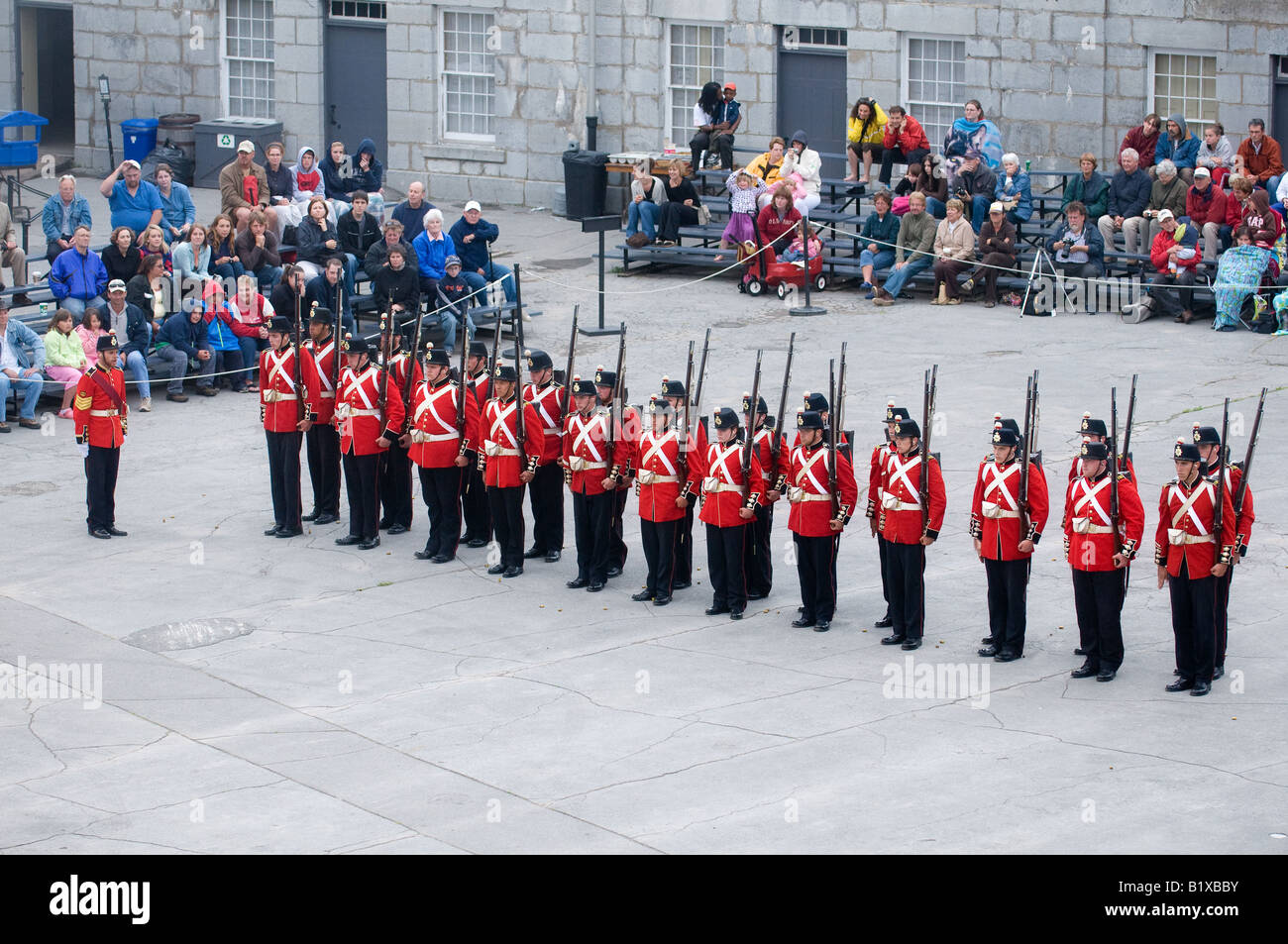Fort Henry in Kingston, Ontario, Canada, is both a museum and a ...