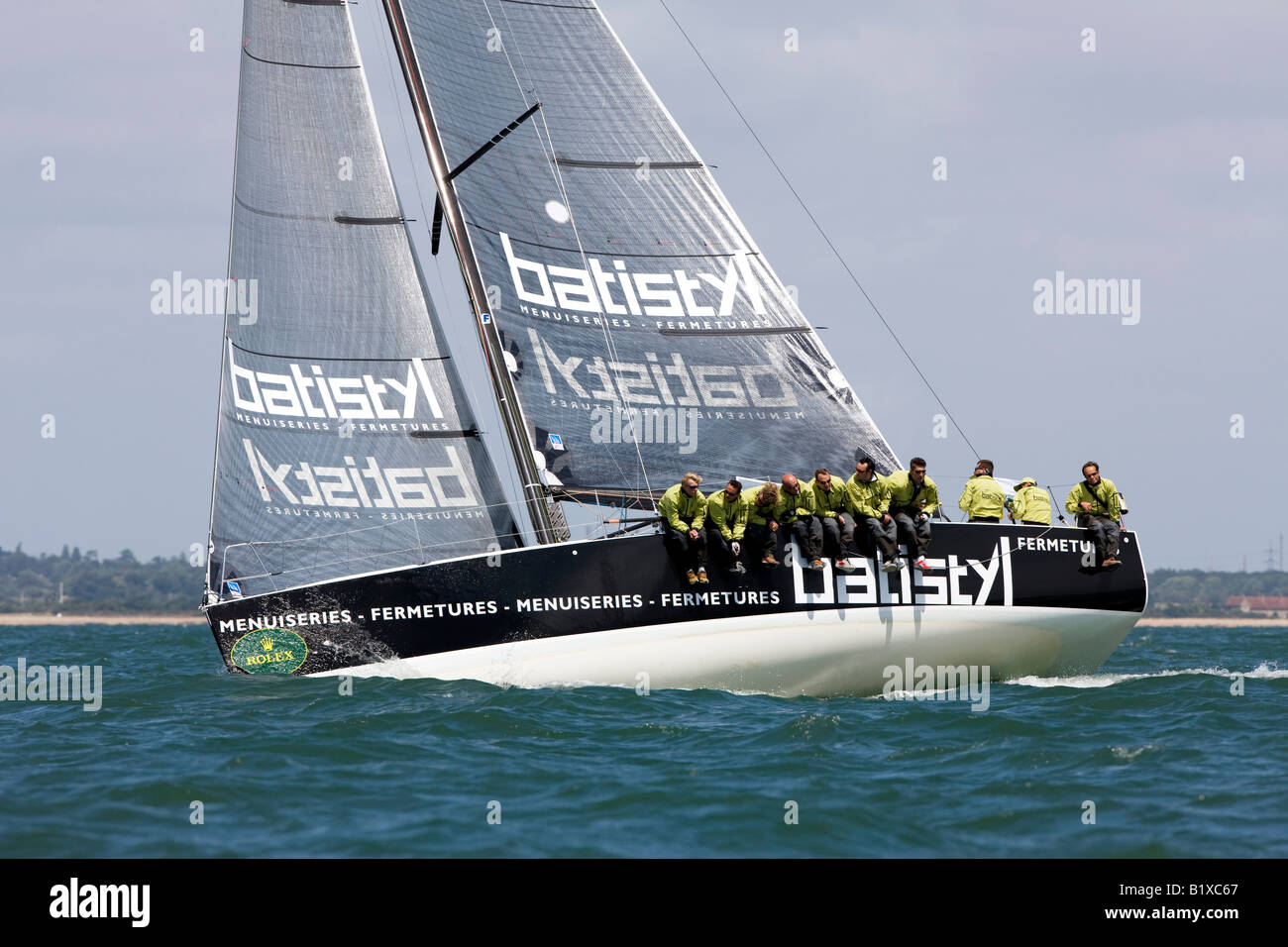 yacht racing in rolex commodore's cup 2008 Stock Photo - Alamy