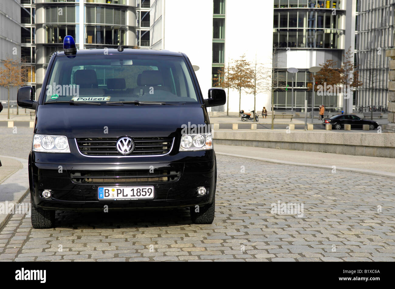 black volkswagen german police van berlin government deutschland travel ...