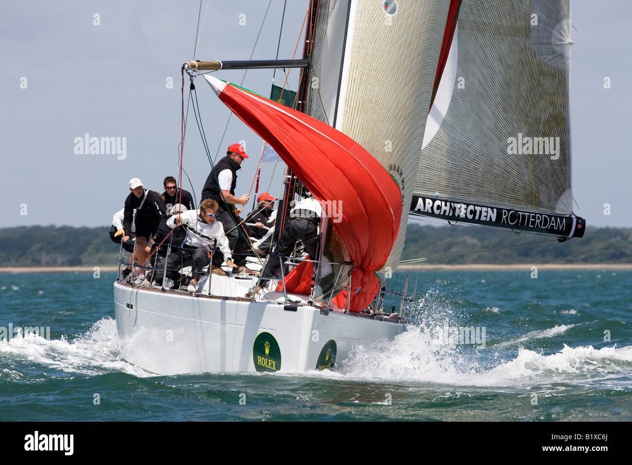 yacht racing in rolex commodore's cup 2008 Stock Photo - Alamy